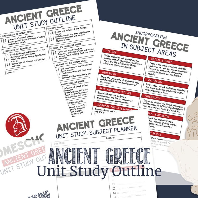 Ancient Greece | Unit Study Outline – Raising Lifelong Learners