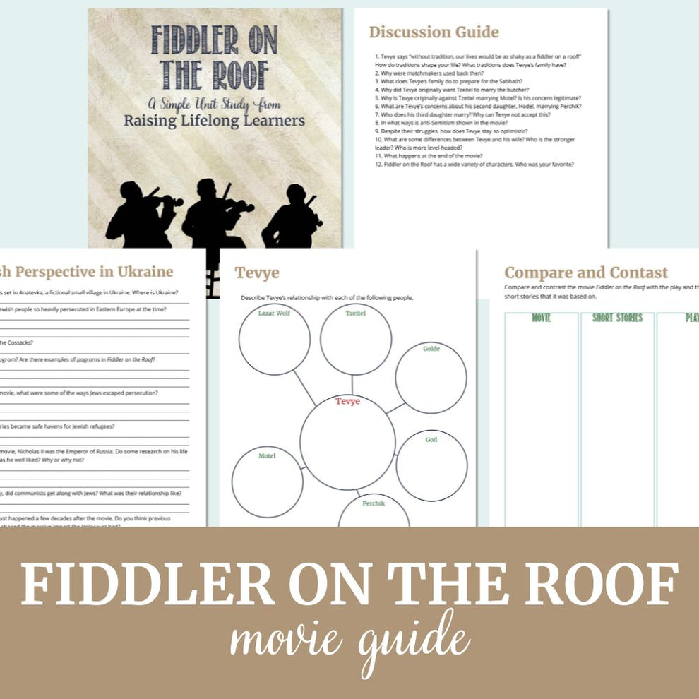 Fiddler on the Roof Movie Study – Raising Lifelong Learners