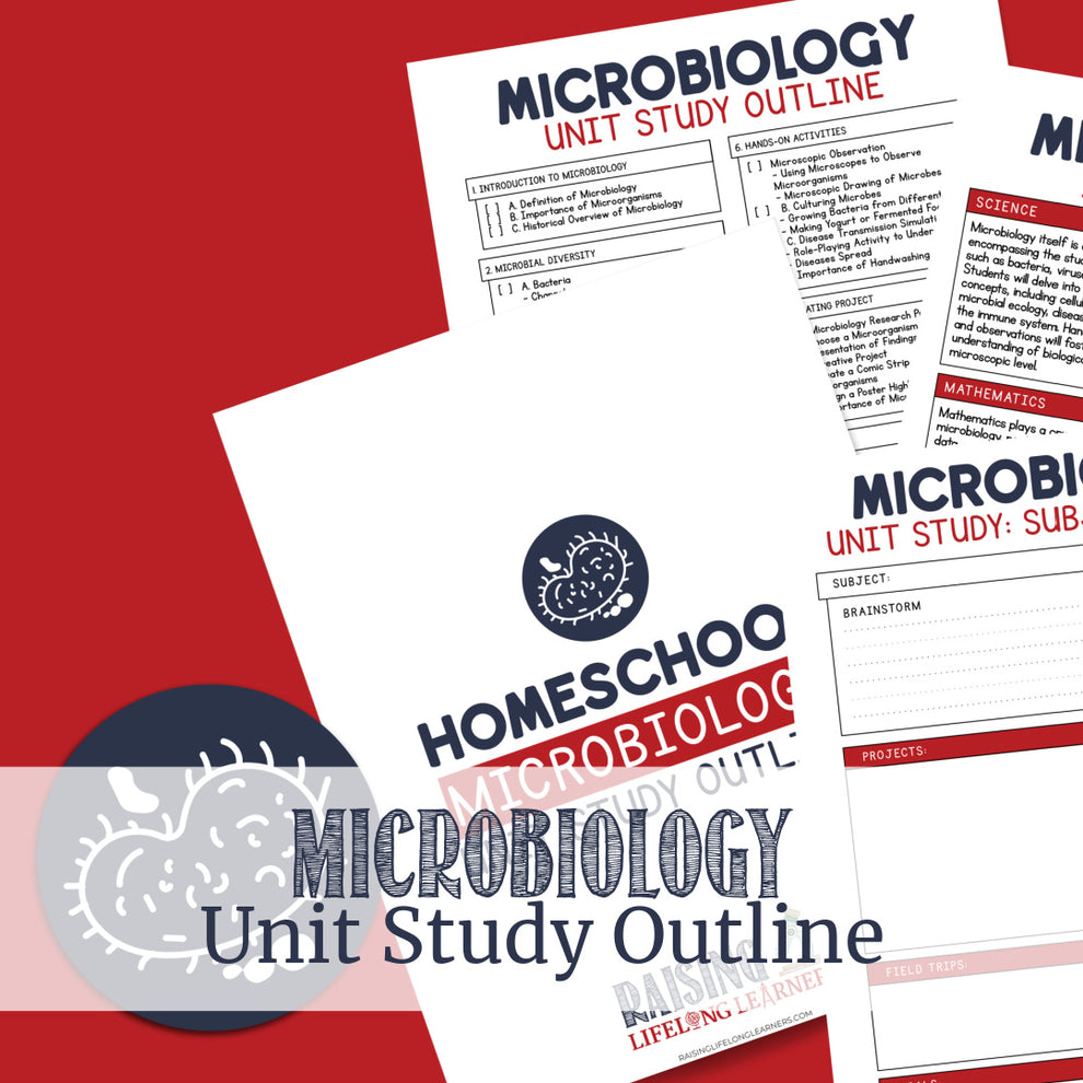 Microbiology | Unit Study Outline – Raising Lifelong Learners
