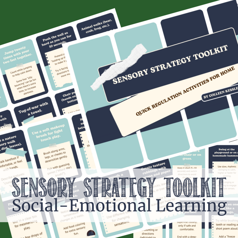 Sensory Strategy Toolkit | Quick Regulation Activities for Home ...
